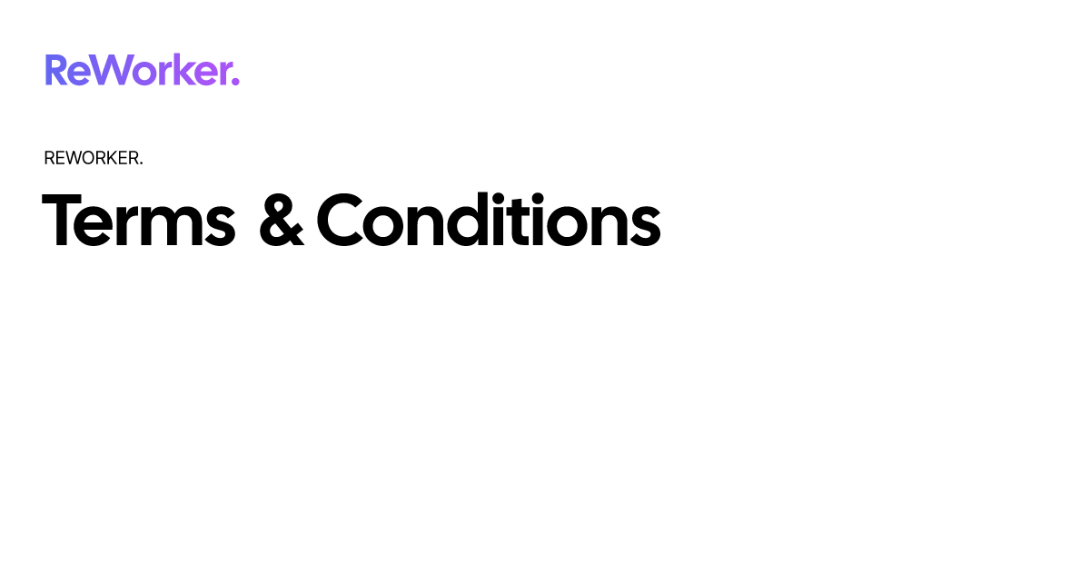 Terms & Conditions